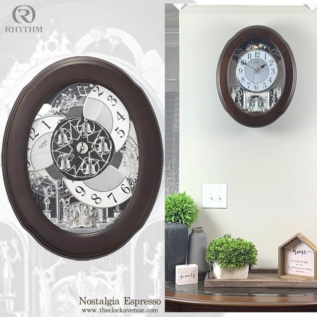 RHYTHM Magic Motion Clocks | Animated and Musical | The Clock Avenue