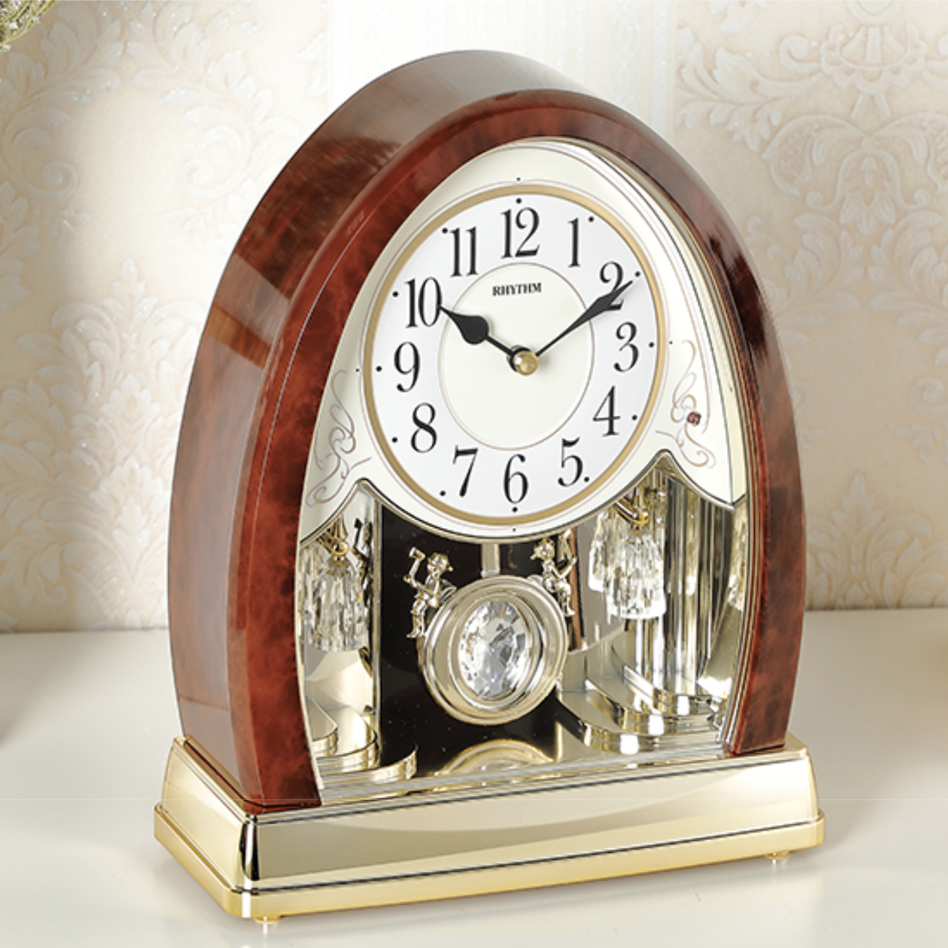 4RJ636WD23 - Joyful Crystal Bells | The Clock Avenue
